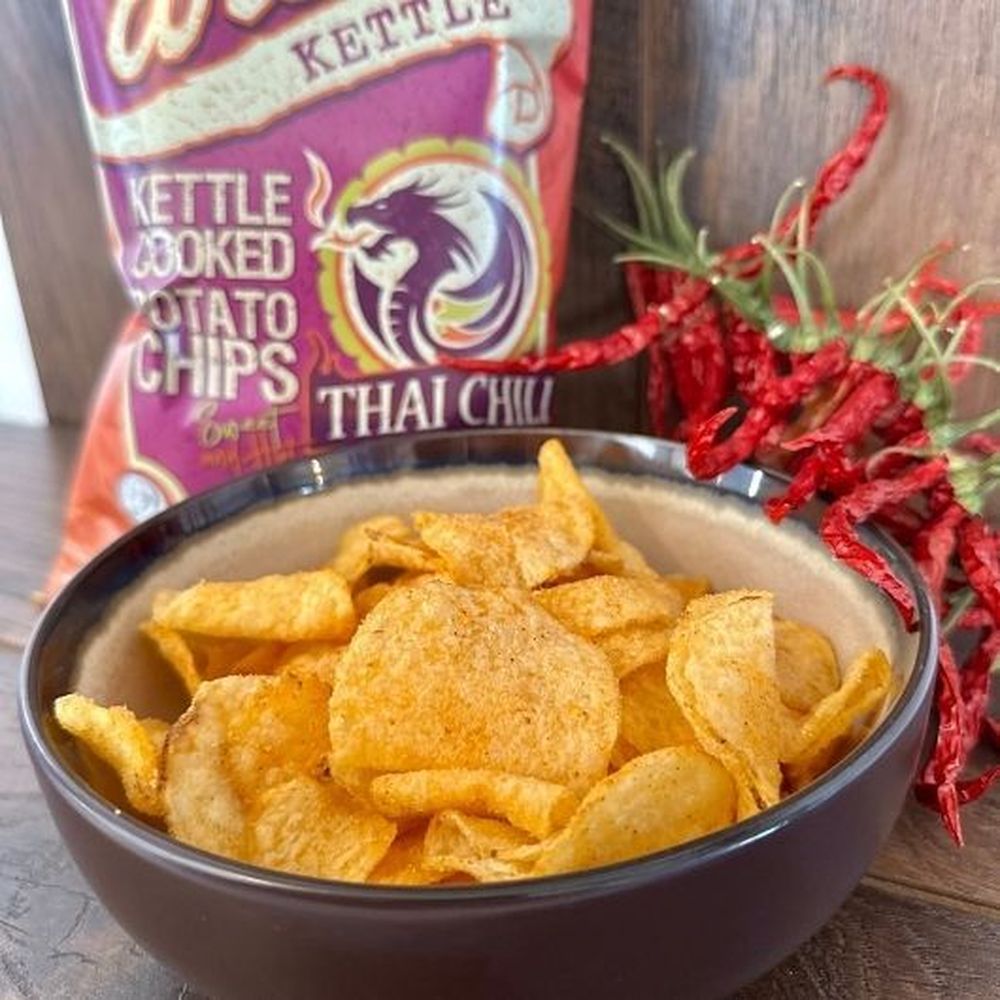 Carolina Kettle Thai Chili Chips 5 oz. – Old North State Candy and Gifts